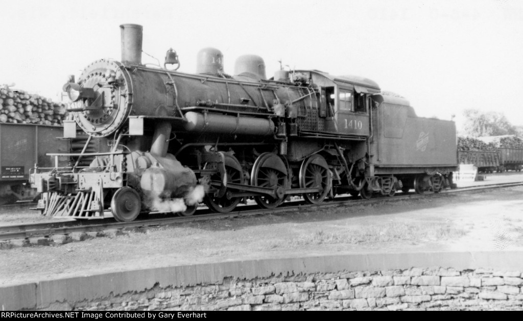 CNW 4-6-0 #1410 - Chicago & North Western